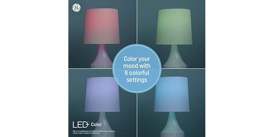 GE LED+ Color Changing Speaker LED Light