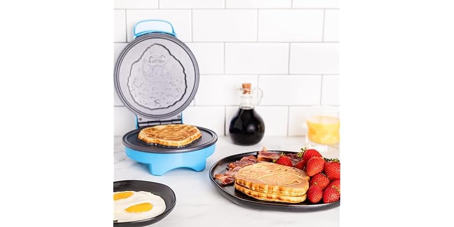 Uncanny Brands WM1-BOB-BRO1 Bob Ross Waffle Maker