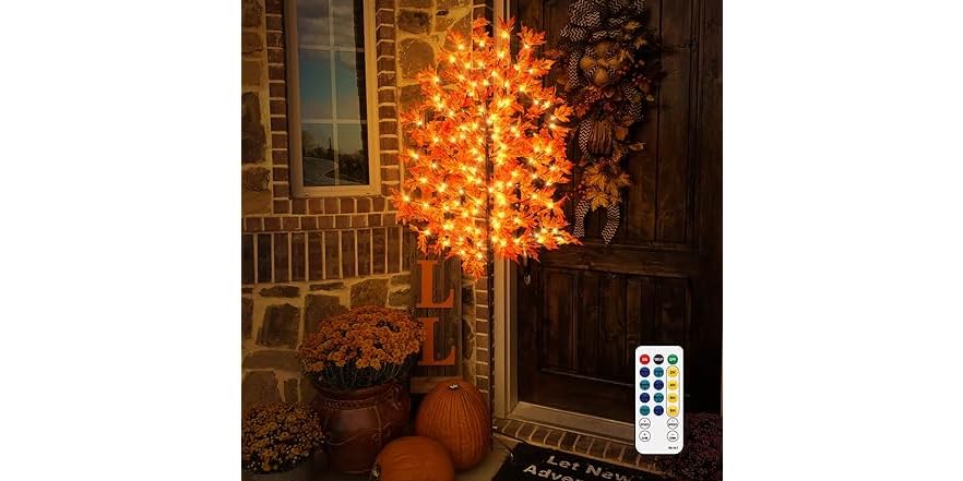 6FT 144LED Maple Tree Light