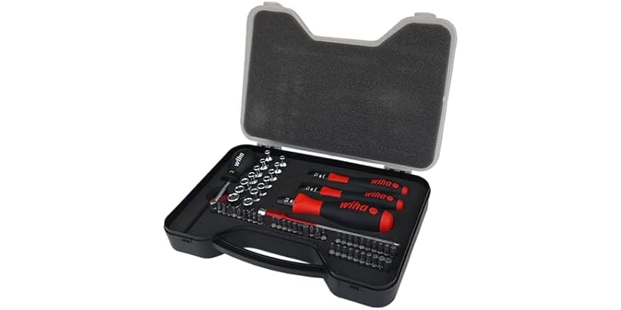 Wiha 28589 Torque Control Set, 59 Piece