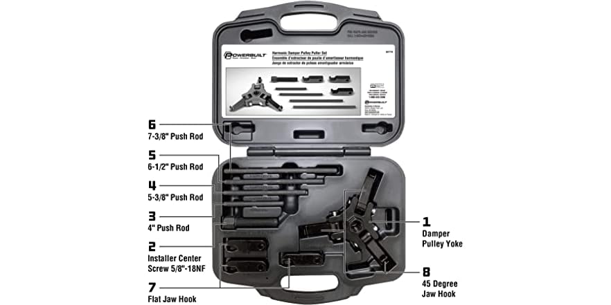 Powerbuilt Harmonic Damper Pulley Puller