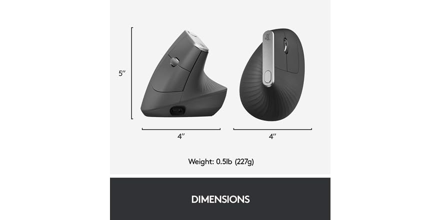 Logitech MX Vertical Wireless Mouse