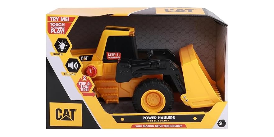 CAT Construction Power Haulers Loader