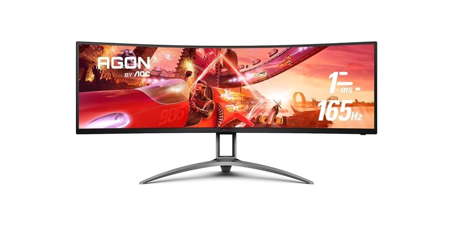 AOC AG493UCX2-B 49" Curved Ultrawide Monitor