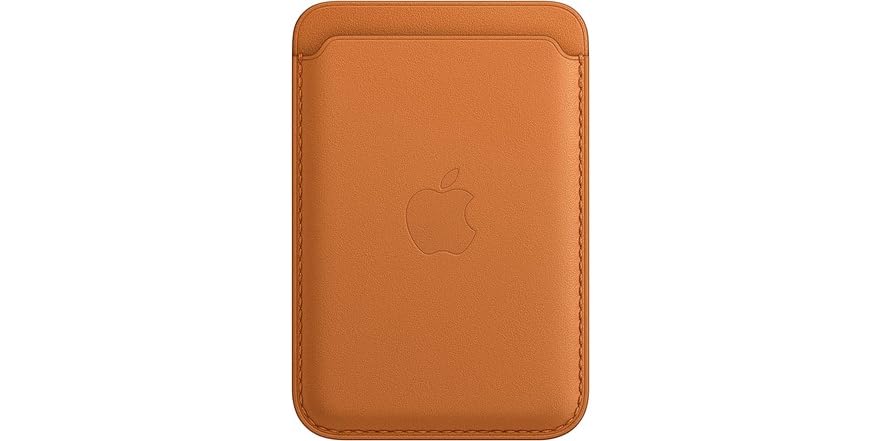 (NEW) Apple Leather Wallet with MagSafe & Find My Support