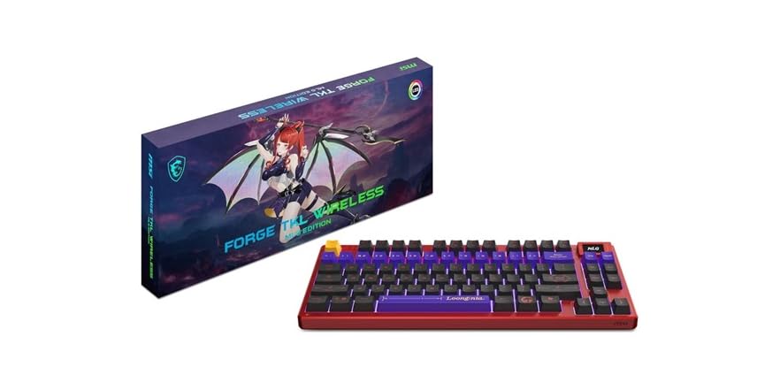 msi Forge TKL Wireless MLG Edition Keyboard