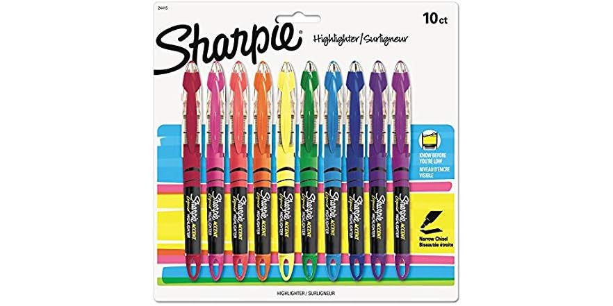 Sharpie Liquid Highlighters