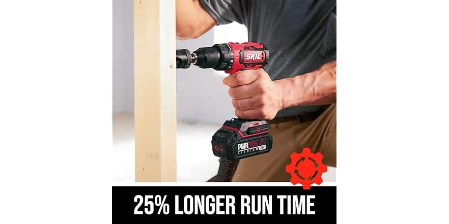 SKIL Brushless 20V 1/2 Inch Drill Driver Kit