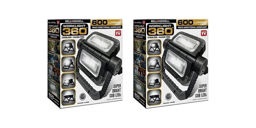 2 or 3-Pack Bell+Howell Portable Worklight