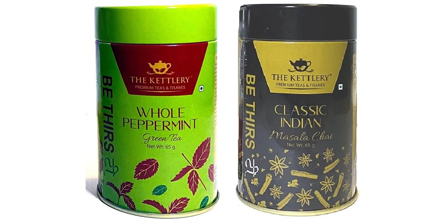 (4 Pack ) Peppermint & Chai Tea Bundle