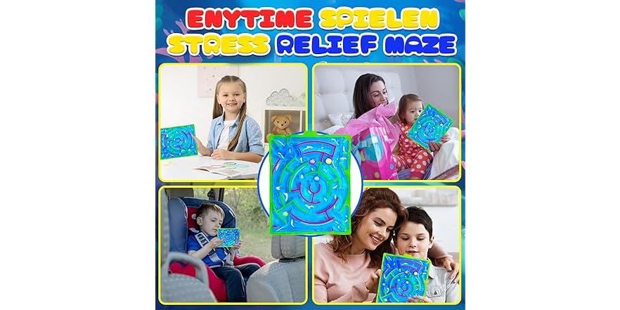 2 Pack Sensory Maze Fidget