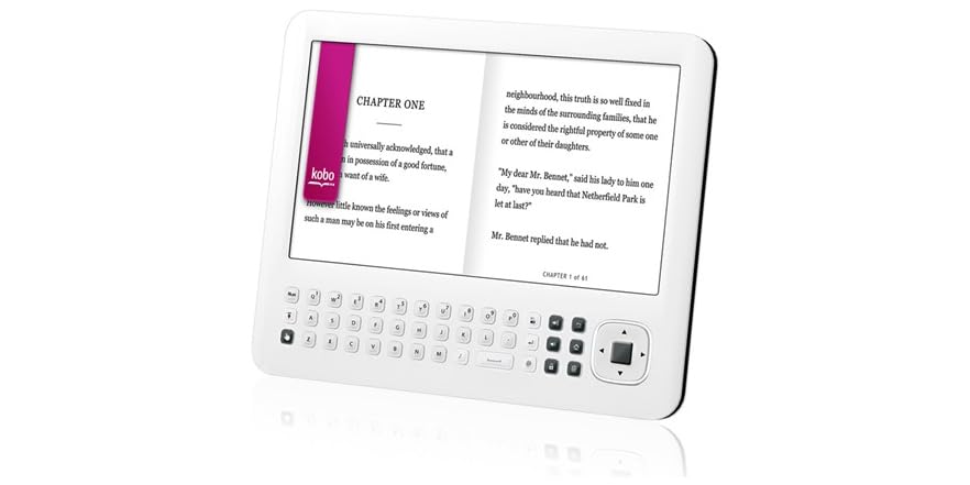 7" Color eReader with Android 2.1 - White