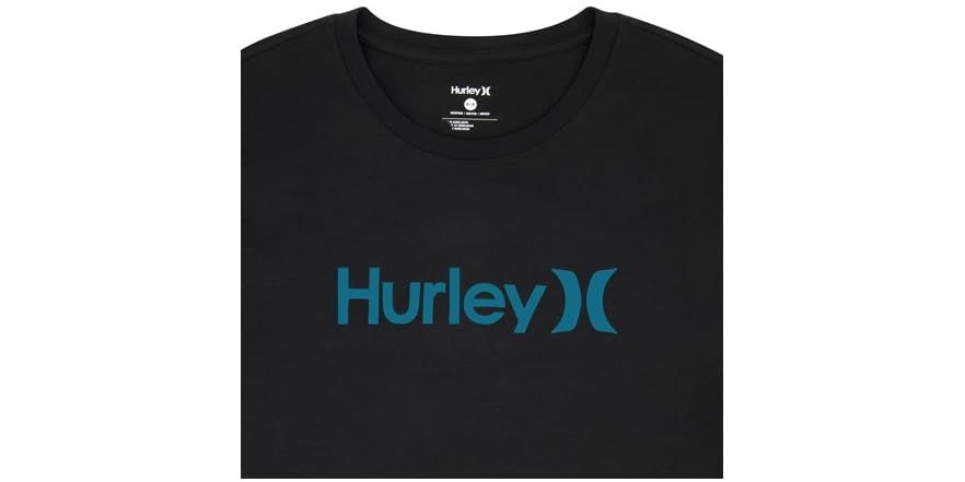 HURLEY Men's One & Only Logo Graphic Tee