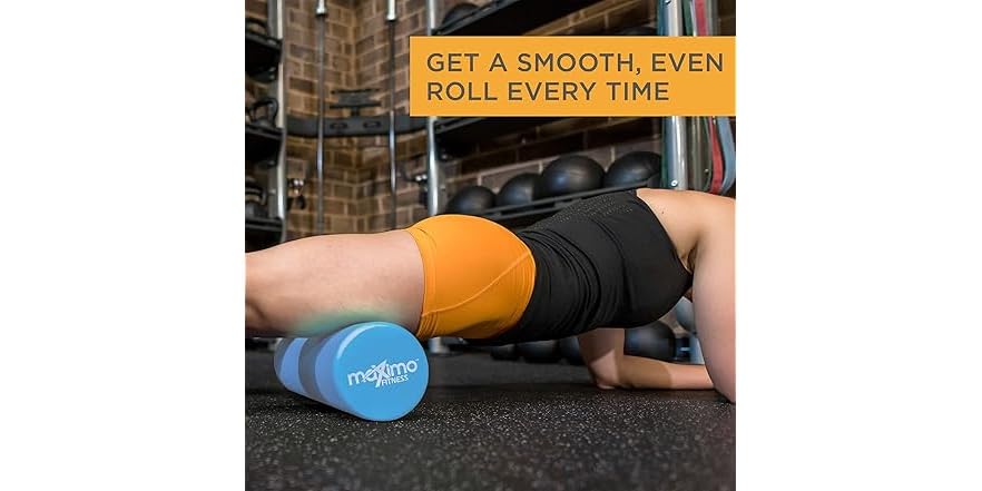 Maximo Fitness Foam Roller - 18" x 6"