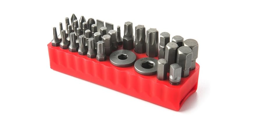 36-Piece Ratcheting Wrench Bit Set