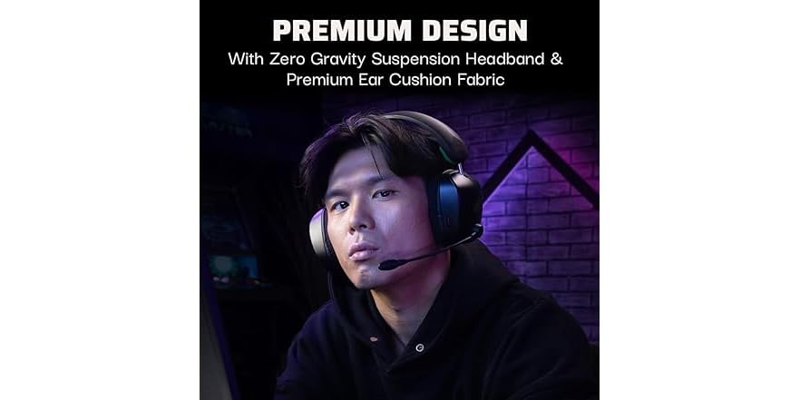 PDP Phantom Air Dual-Mode Wireless Gaming Headset