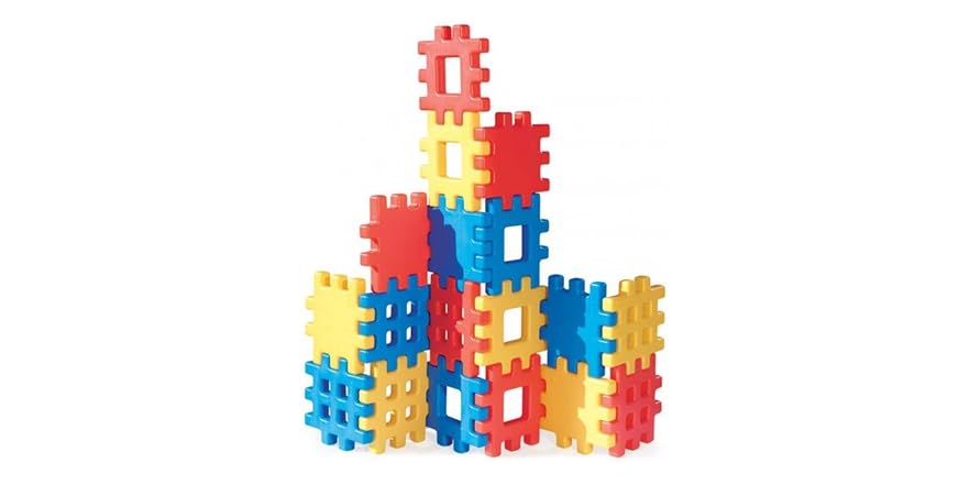 Little Tikes 18-Piece Big Waffle Block Set