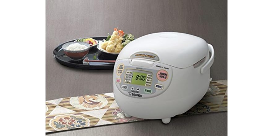 Zojirushi 5-1/2-Cup (Uncooked) Neuro Fuzzy Rice Cooker