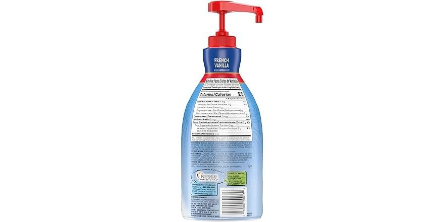 Coffee-mate French Vanilla Pump 1500ml