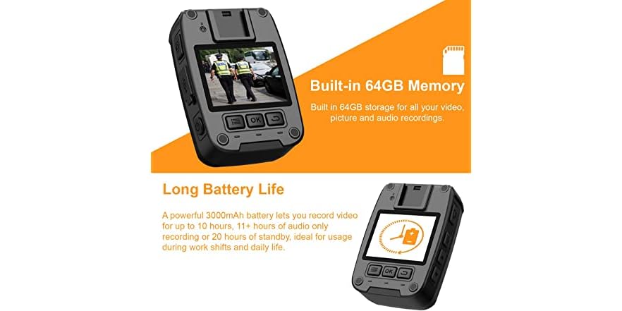 Rexing P1 Body Camera