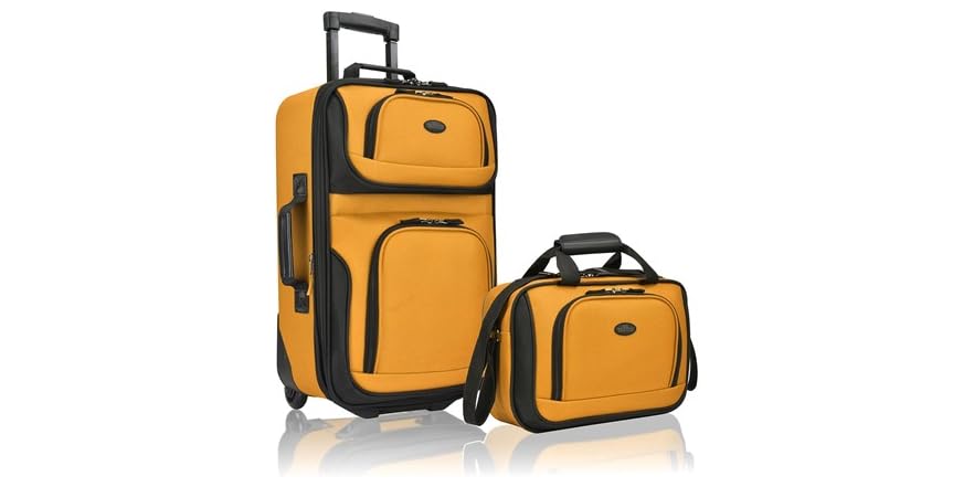 US Traveler Carry-On Orange Set
