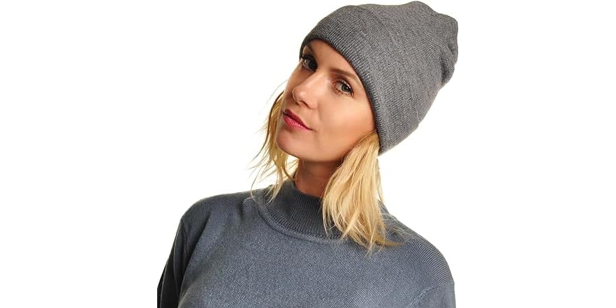 Swan Knit Adult Beanies Cap Hat (6-Pack)