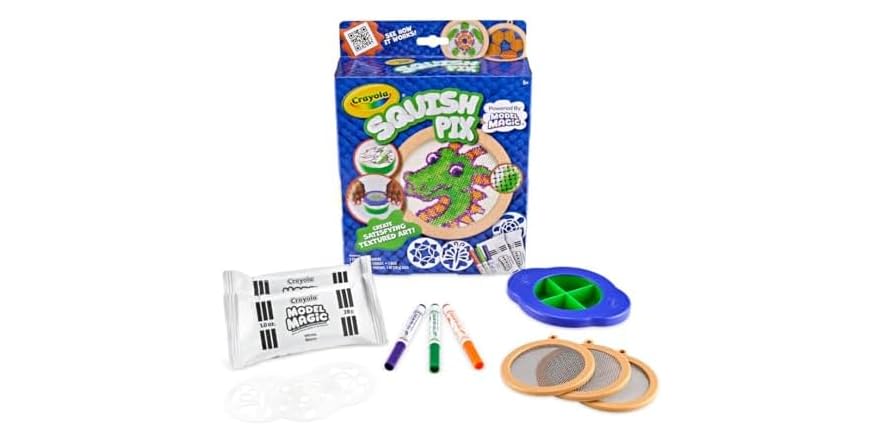 Crayola Squish Pix, Model Magic Art Kit