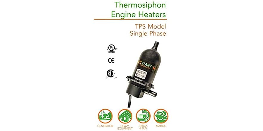 Hotstart Engine Heater Coolant Preheater