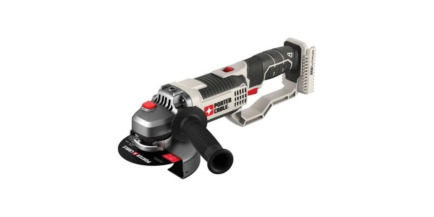 Porter Cable 20V MAX* Cordless Grinder WITH chger and TWO Batteries