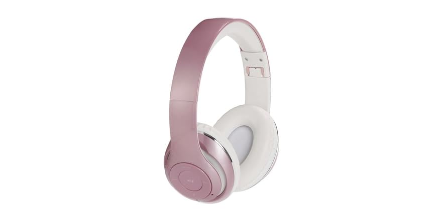 1Voice Soundwave Bluetooth Headphones - Rose Gold