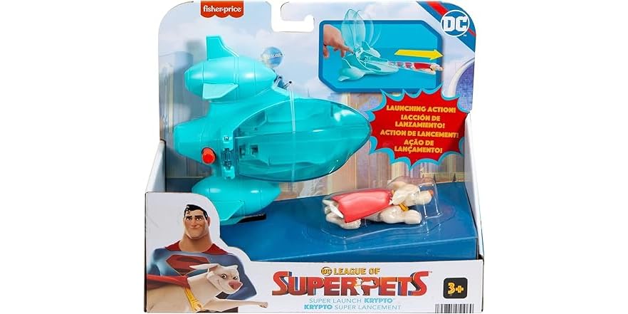 Fisher-Price DC League of Super-Pets Set