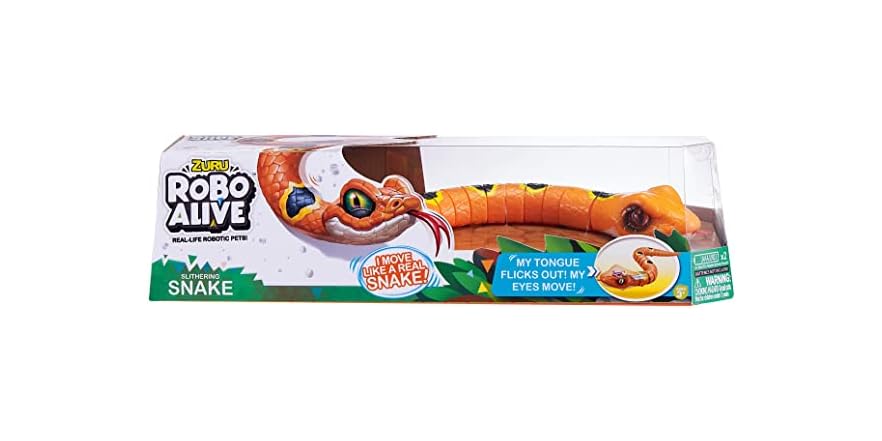 Robo Alive Slithering Snake Robotic Toy