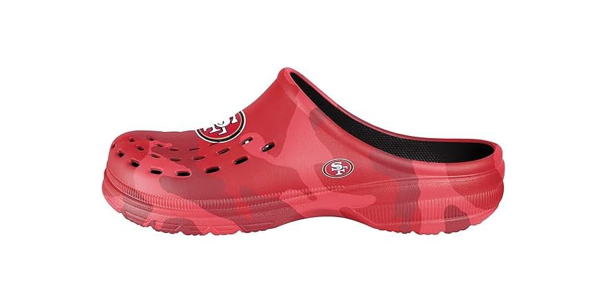 FOCO NFL Mens Tonal Camo Clog