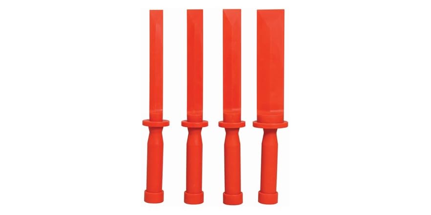 4-Piece Non-marring Plastic Chisel Set