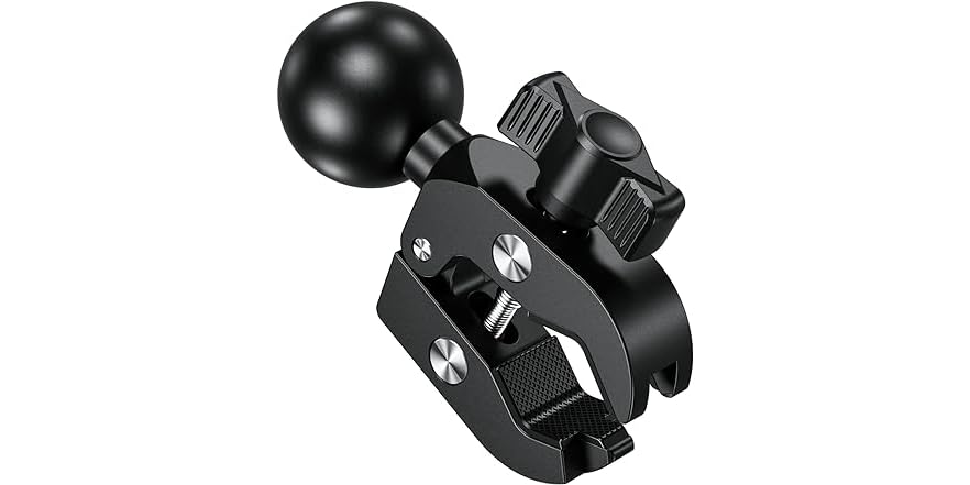 Aluminum Bar Clamp Mount 1.5'' TPU Ball