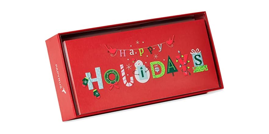 Papyrus Money Holder Christmas Cards