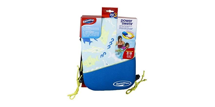 SwimWays Power Swimr Medium - Blue Shark