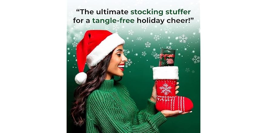UNbrush Mini Holiday Hair Brush for Pain