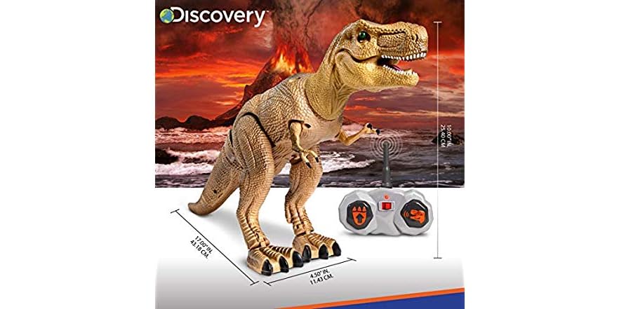 Discovery Kids Remote Control T Rex