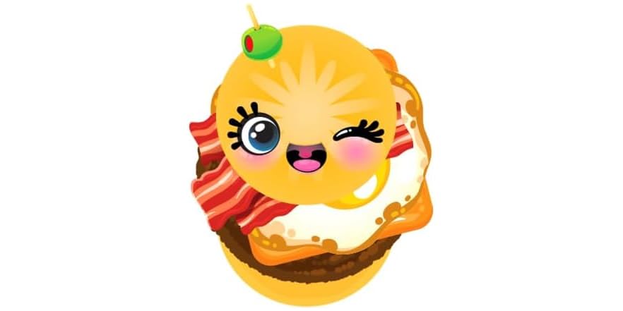 Puffy Puffs 3D Characters Stickers 10Pk