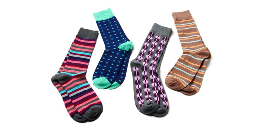 Assorted Men's Socks 4-Pack