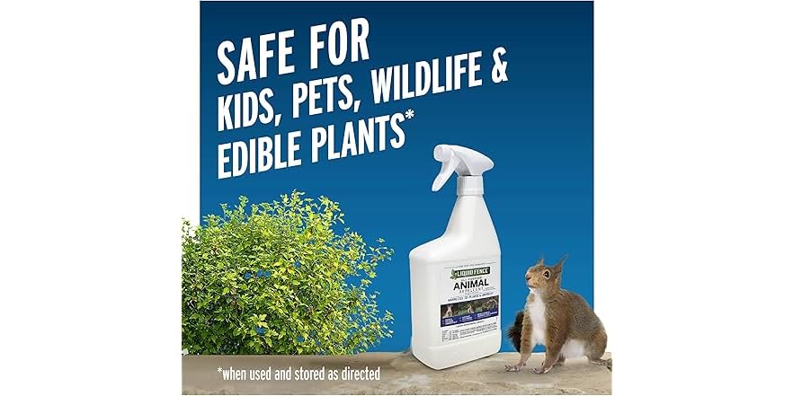 Liquid Fence All-Purpose Animal Repellent 32oz