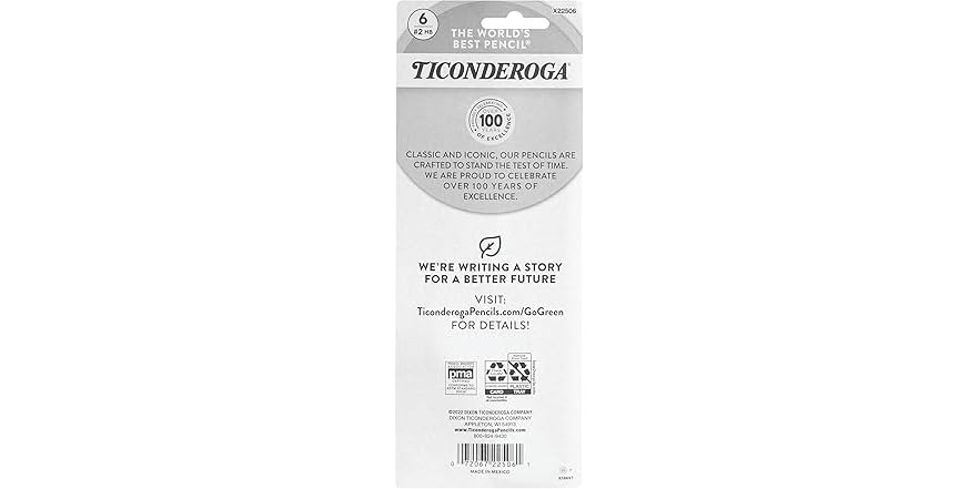 Dixon Tri-Conderoga Triangular