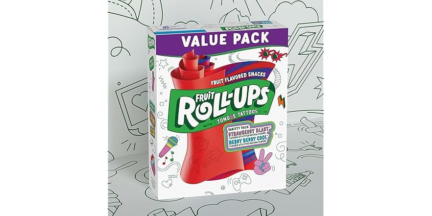Fruit Rollup Variety Pack , 20-Count