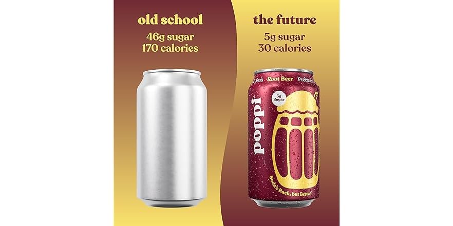 Poppi Root Beer 12pk