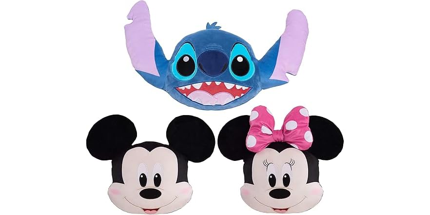 Disney Character Heads, Stitch 14" Plush