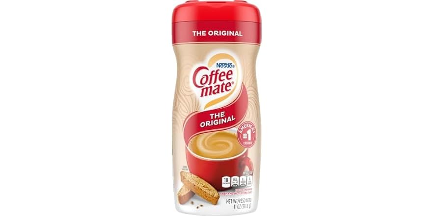 Nestle Coffee Mate Creamer, Original, Powder Creamer