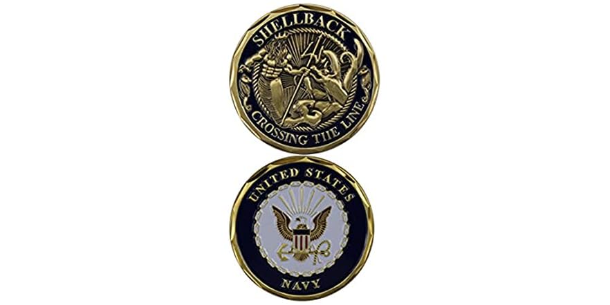 Navy Shellback Challenge Coin