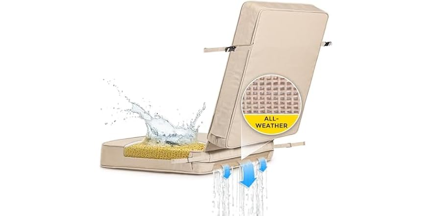 SUNROX DryFast Foam Deep Seating Cushion