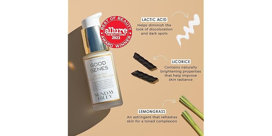 Sunday Riley Good Genes All-in-One Lactic Acid Treatment Face Serum